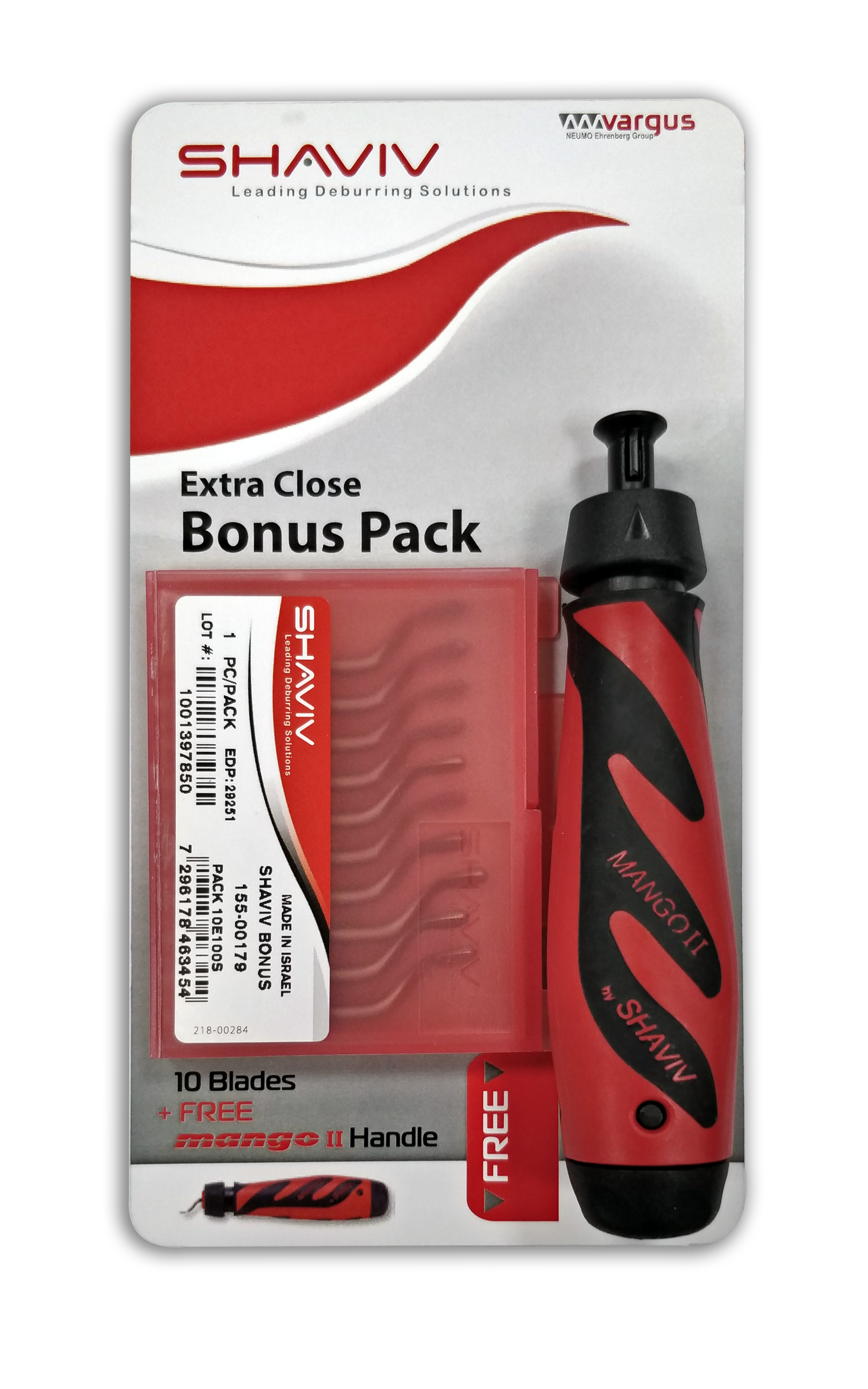 Shaviv Sets - SHAVIV BONUS PACK 10 E100S - Vargus